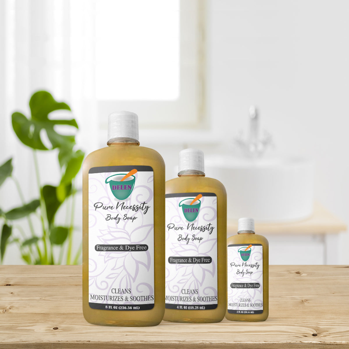Handcrafted, Antioxidant Rich & All Natural Liquid Body Soaps | Delen